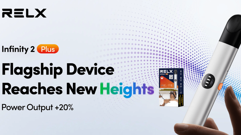 RELX Infinity 2 Plus - Adjustable Modes for Every Mood