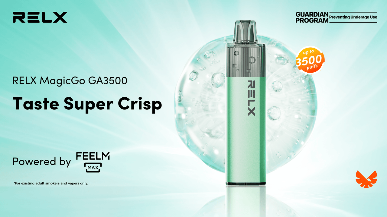 RELX MagicGo GA3500 Disposable Vape | RELXNOW Official