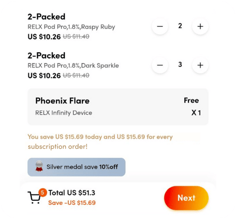 RELX Auto-Ship | Subscribe to Save on Monthly Delivery | RELX Global Official