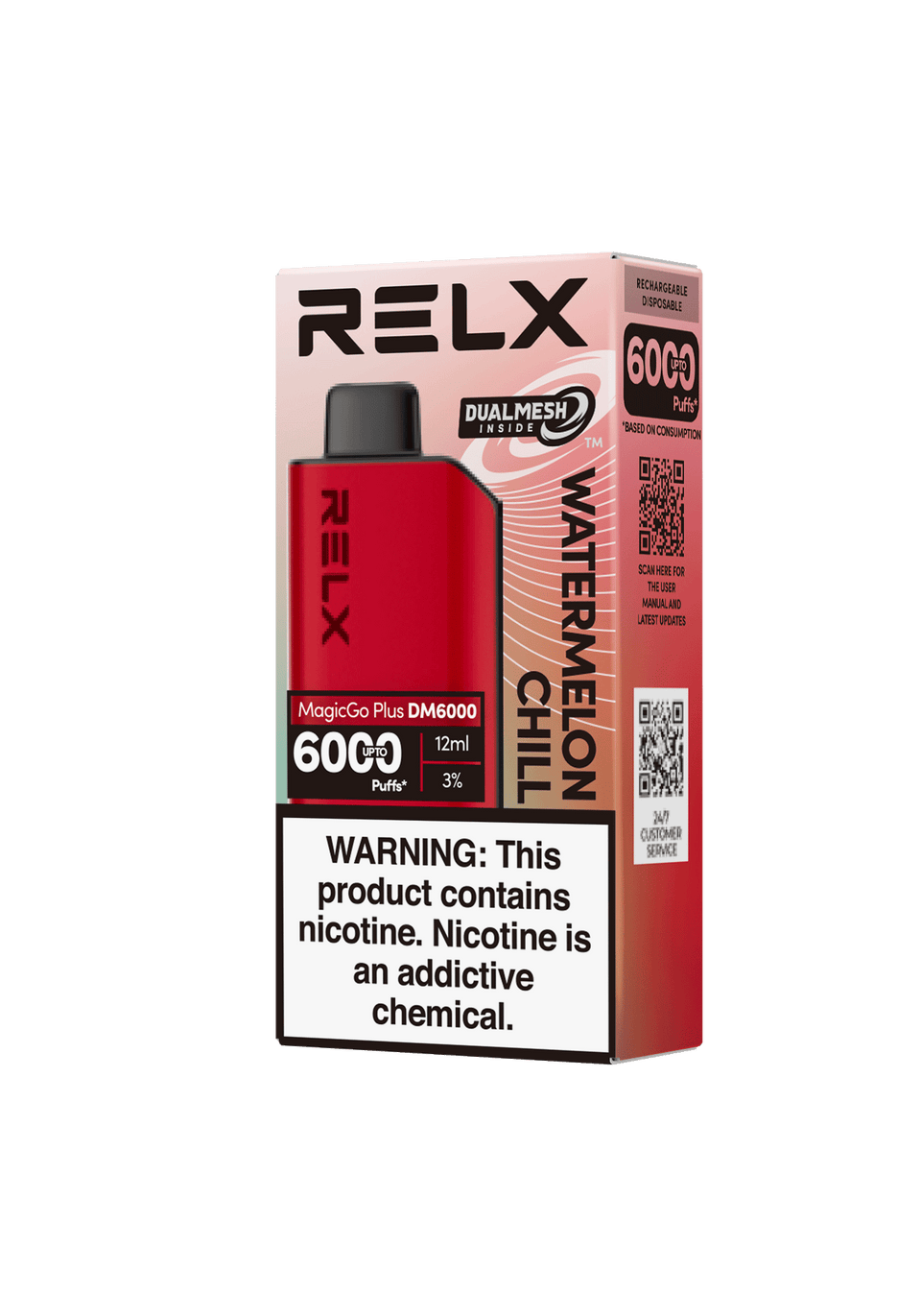 RELX MagicGo DM6000 Disposable Vape | RELXNOW Official