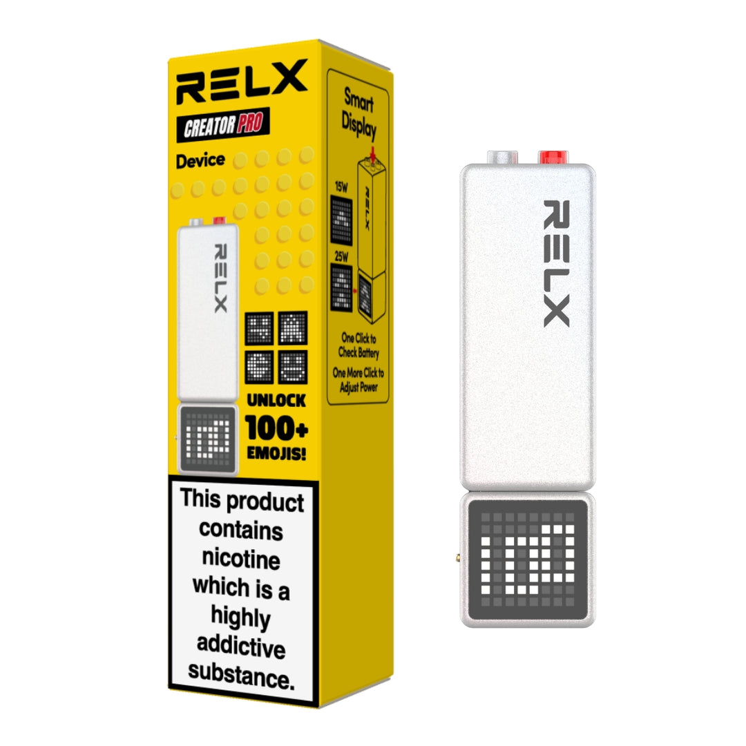RELX Creator Pro Device | Smart Vape Battery & Adjustable Airflow
