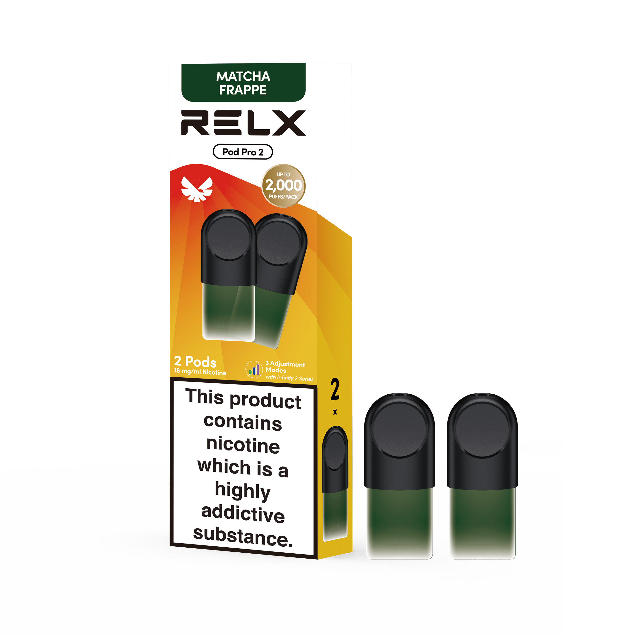 Buy RELX Pod Pro Matcha Frappe | RELX Global Official