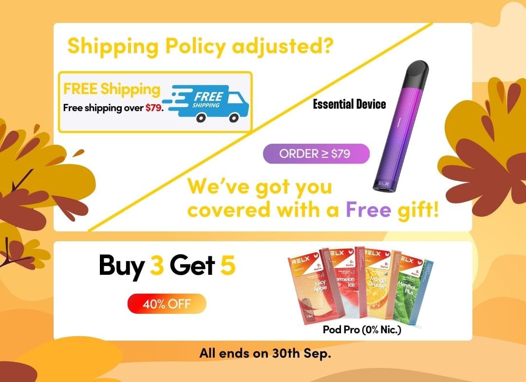 Online Shop for Pods & Vape Device & Disposable Vapes | RELX Official